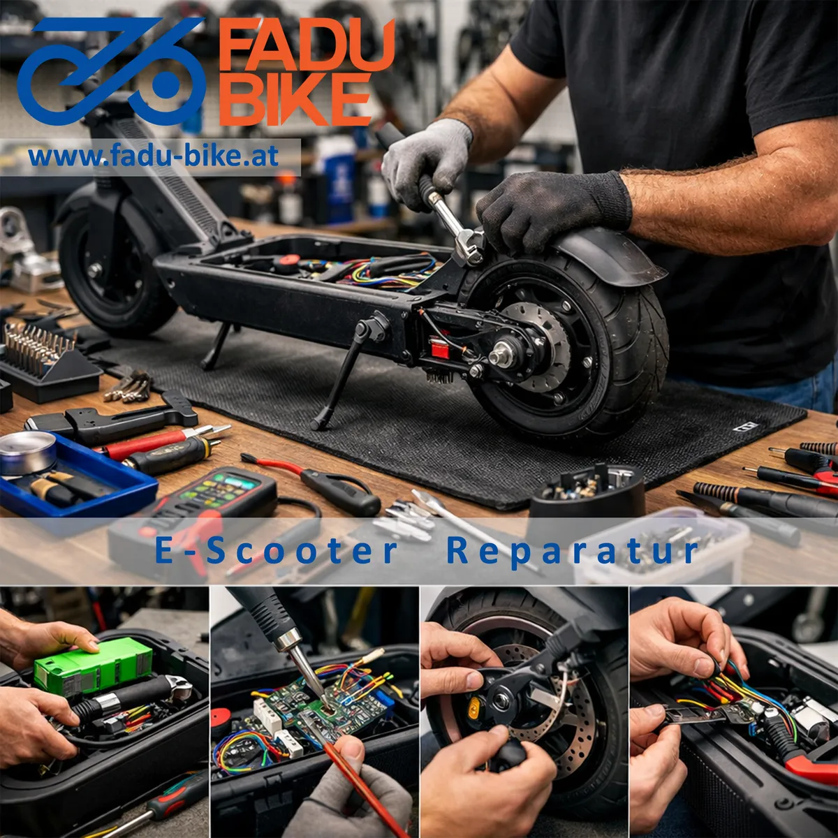 E Scooter Reparatur In Der Nähe