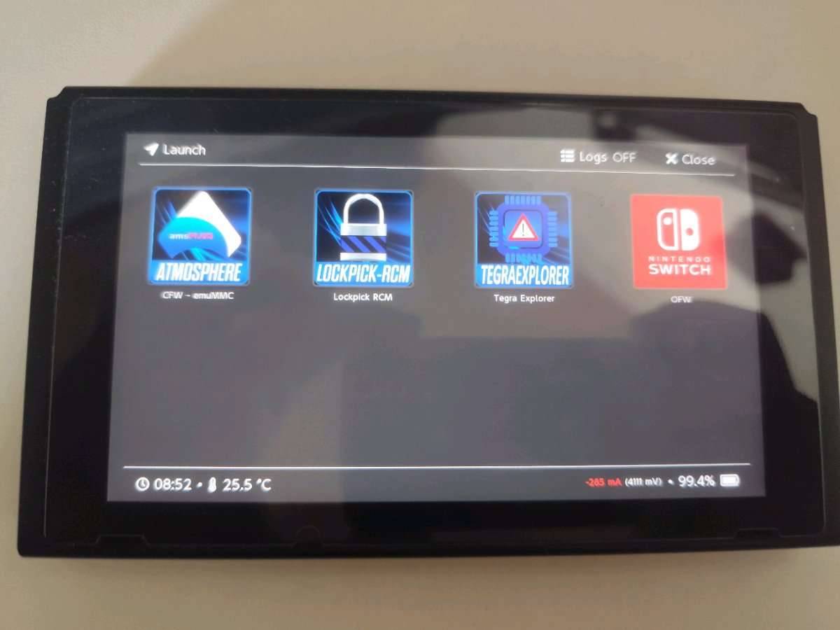 Nintendo Switch | Picofly Modchip | 256GB SD Karte ! Hekate, Atmosphäre ...