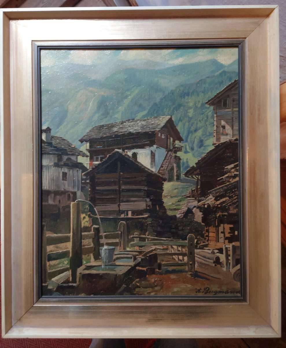 Orig. Gemälde v. Arthur Bergmann,, € 300,- (5411 Oberalm) - willhaben