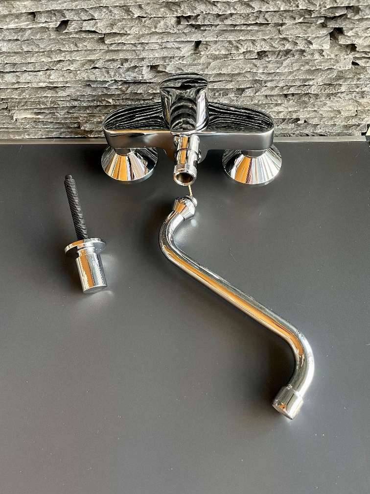 Kludi Logo Neo Wandmischer + Blanco Zug-Ablauf - neu, verchromt ...