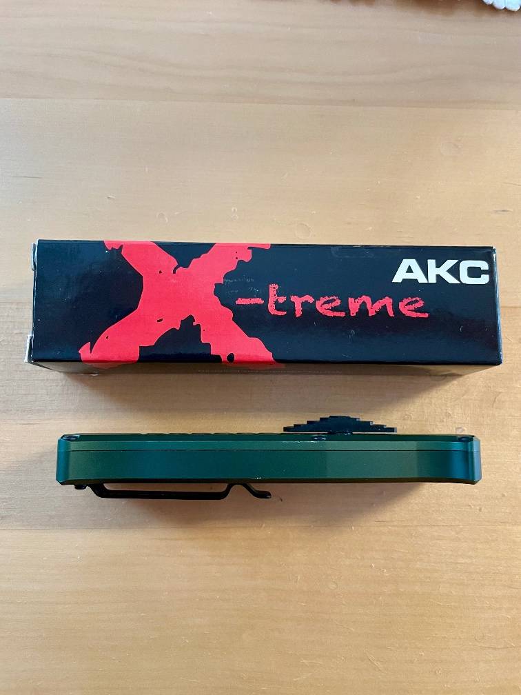 AKC X-TREME EVO OTF - Satin Blade / OD Green Automatik "Läufer", € 110 ...
