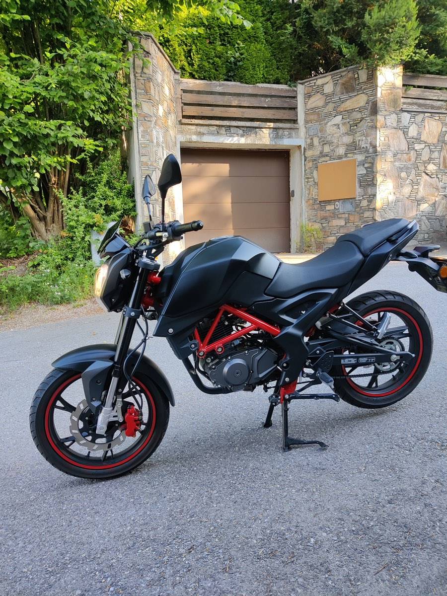 KSR Moto GRS 125 Black Edition Naked Bike - willhaben