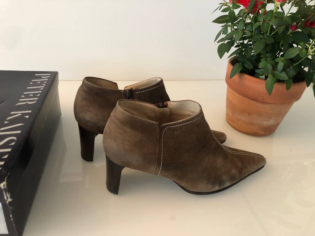 Peter Kaiser Suede Stiefeletten / Ankle Boots (Gr. 38,5 / UK 5,5 ...