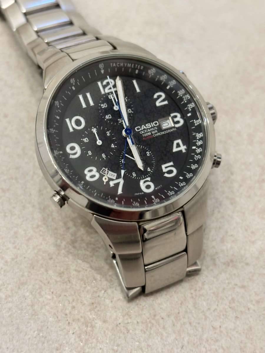 Casio Oceanus OC-501 Chronograph - Sehr guter Zustand & neue Batterie ...