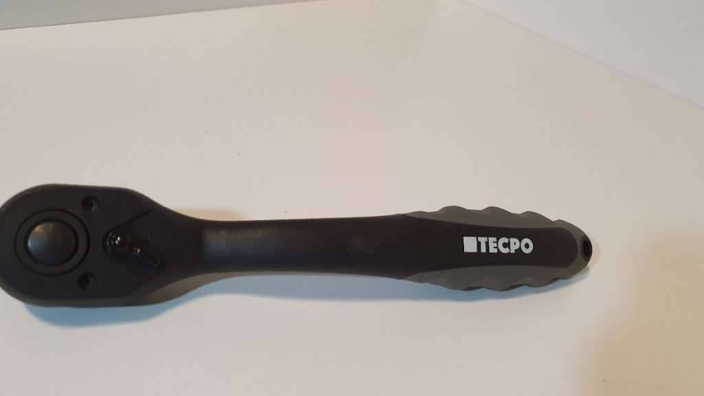TECPO Ratsche UMSCHALTKNARRE 1/2 ZOLL RATSCHE RATSCHENSCHLÜSSEL ...