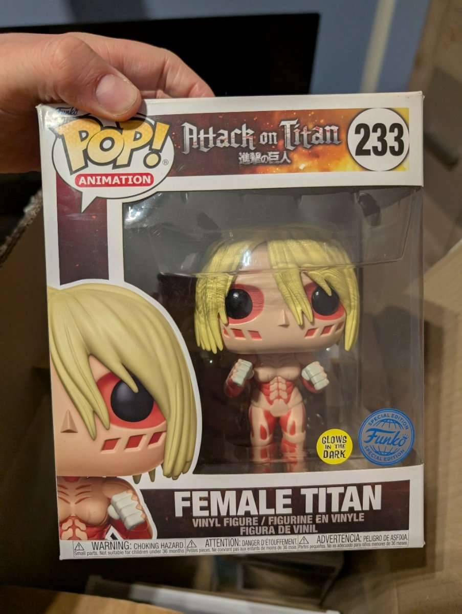 FunkoPop Female Titan Attack on Titan 233, € 20,- (1220 Wien) - willhaben