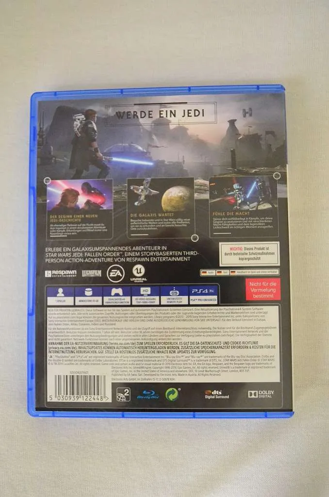 Star Wars Jedi Fallen Order PS4, € 20,- (8042 Sankt Peter) - willhaben