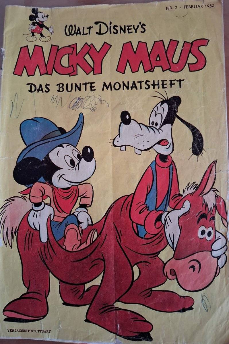 Micky Maus Heft 2/1952, € 45,- (4283 Bad Zell) - willhaben