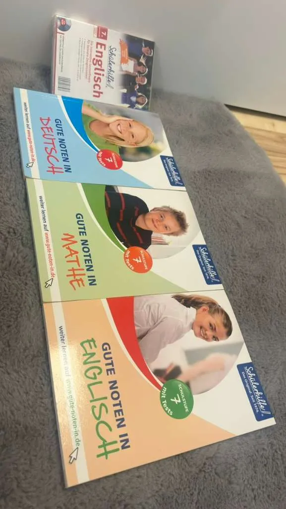 Lernhilfe! Lernset 7. Schulstufe - Deutsch, Mathe, Englisch + CD-ROM, € ...