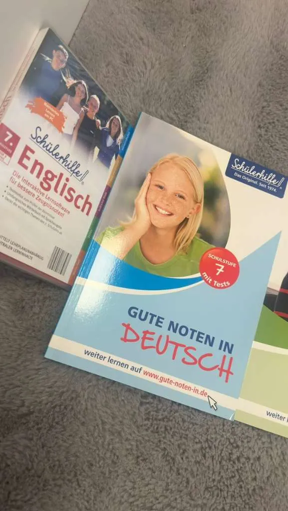 Lernhilfe! Lernset 7. Schulstufe - Deutsch, Mathe, Englisch + CD-ROM, € ...