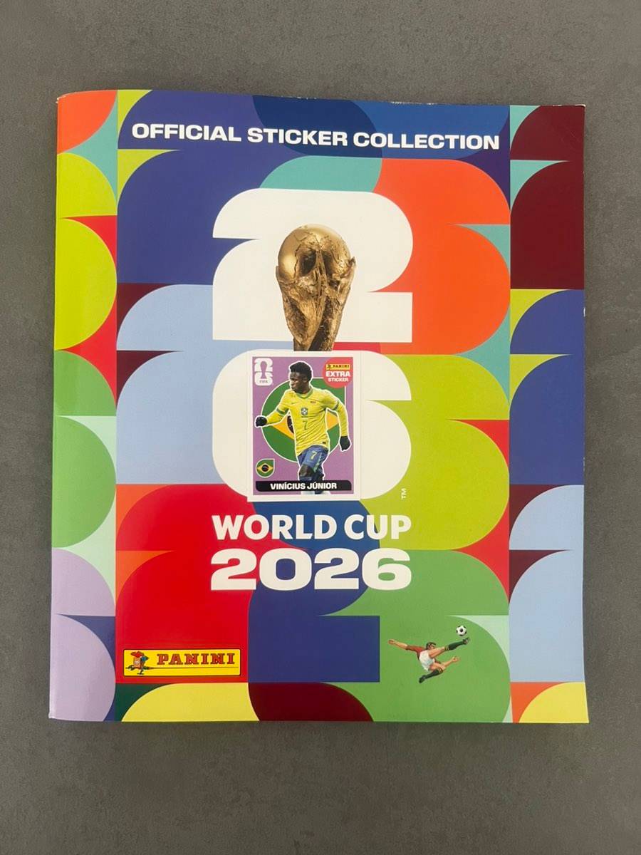 Panini FIFA World Cup 2026 Extra Sticker - Vinícius Júnior Brasilien ...