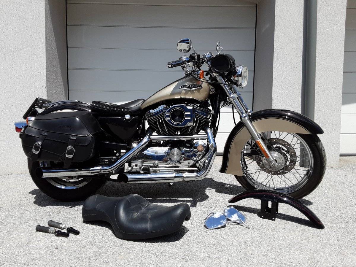 Harley-Davidson Sportster Xlh 1200 C Chopper / Cruiser - willhaben