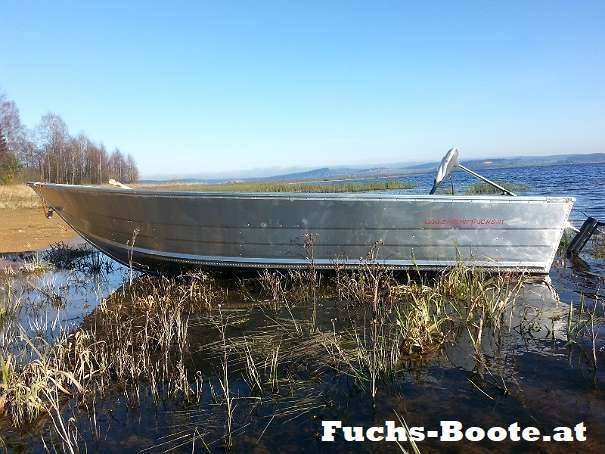 NEU 2020 - 400S Aluminium Boot Aluboot Fischerboot Angelboot Ruderboot ...