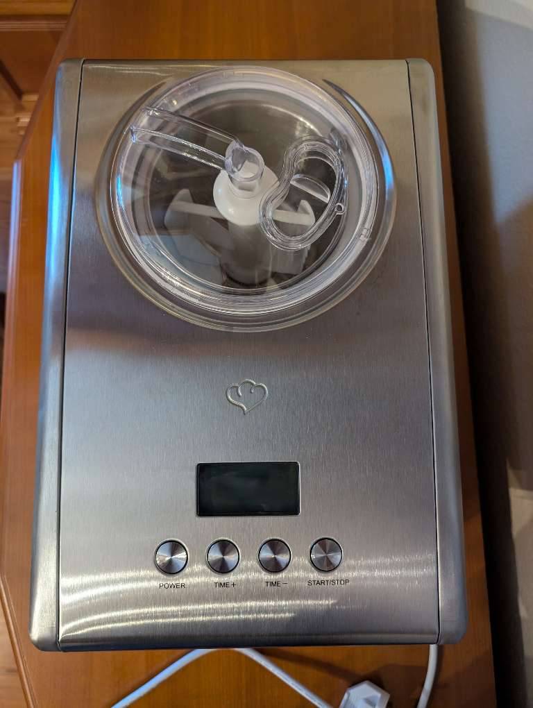 Eismaschine Emma 1,5 L mit selbstkühlendem Kompressor 150 Watt aus ...