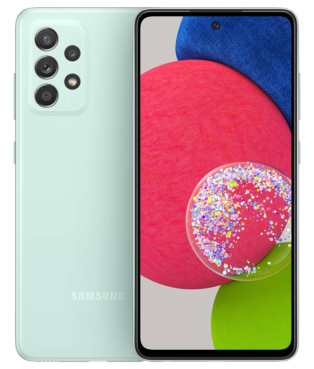 Samsung Galaxy A52S 5G Neuwertig .*: Mint Grün .: 128GB , 6GB RAM ...