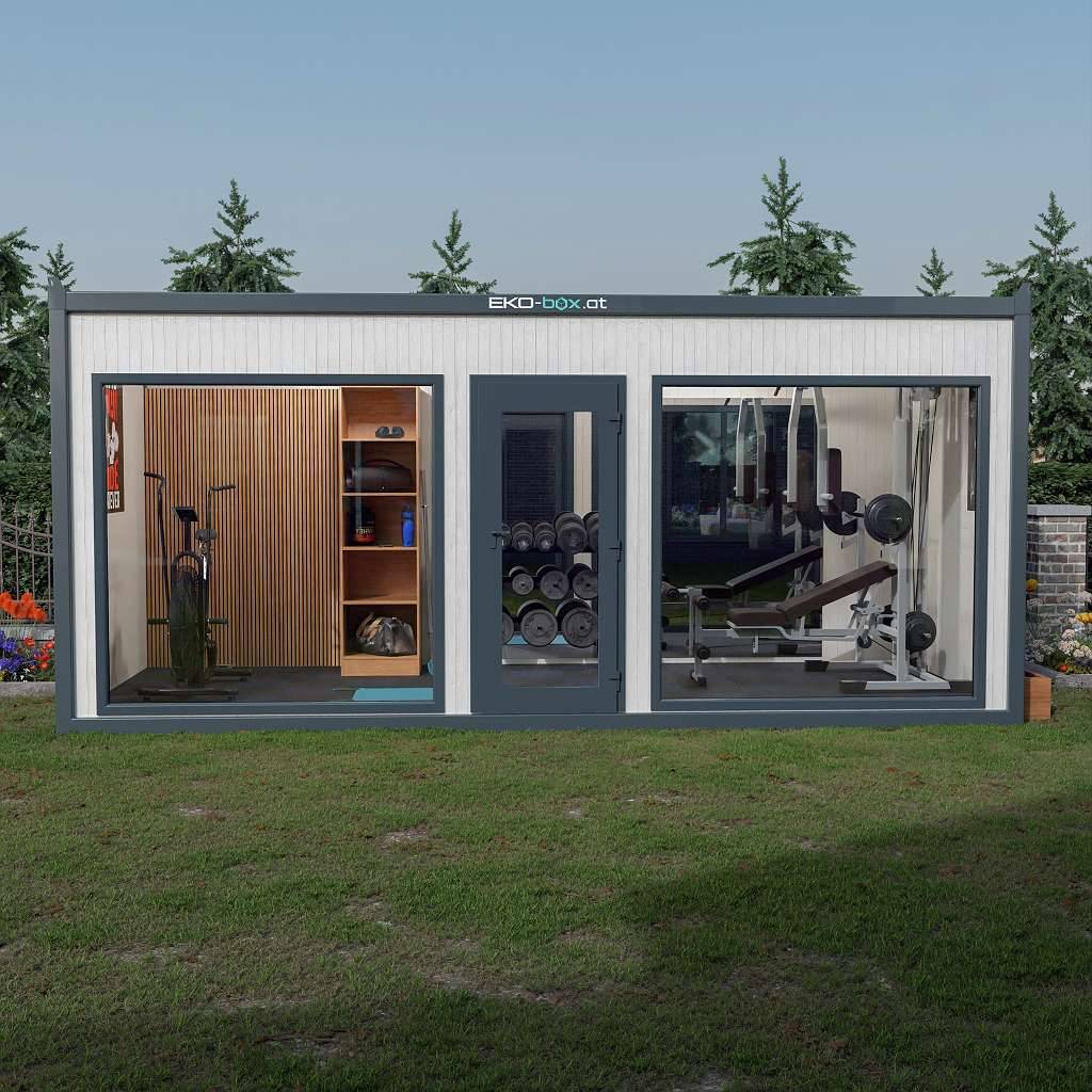 EKO BOX AT / Fitnesscontainer, Gym-Container, Mobile Gym, Workout ...