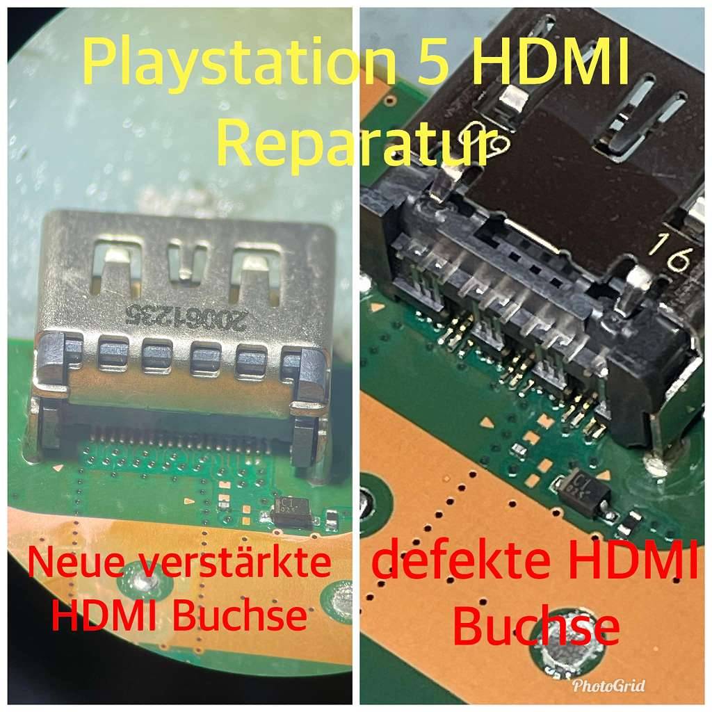 PS5-Playstation HDMI Port-Anschluss/ Stecker Reparatur *innerhalb 1-2 ...