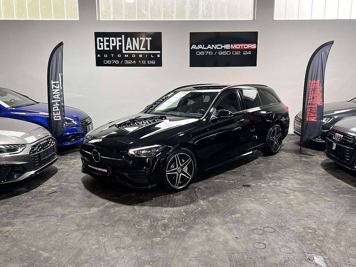 Mercedes-Benz C-Klasse C 220d T-Modell AMG-LINE MULTIBEAM AMB+ HUD ...