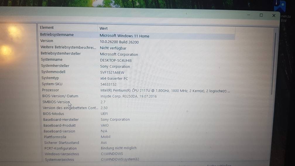 Sony Vaio Fit 15 - SVF1521A6EW (15 Zoll) Laptop PC Computer Windows 11 ...