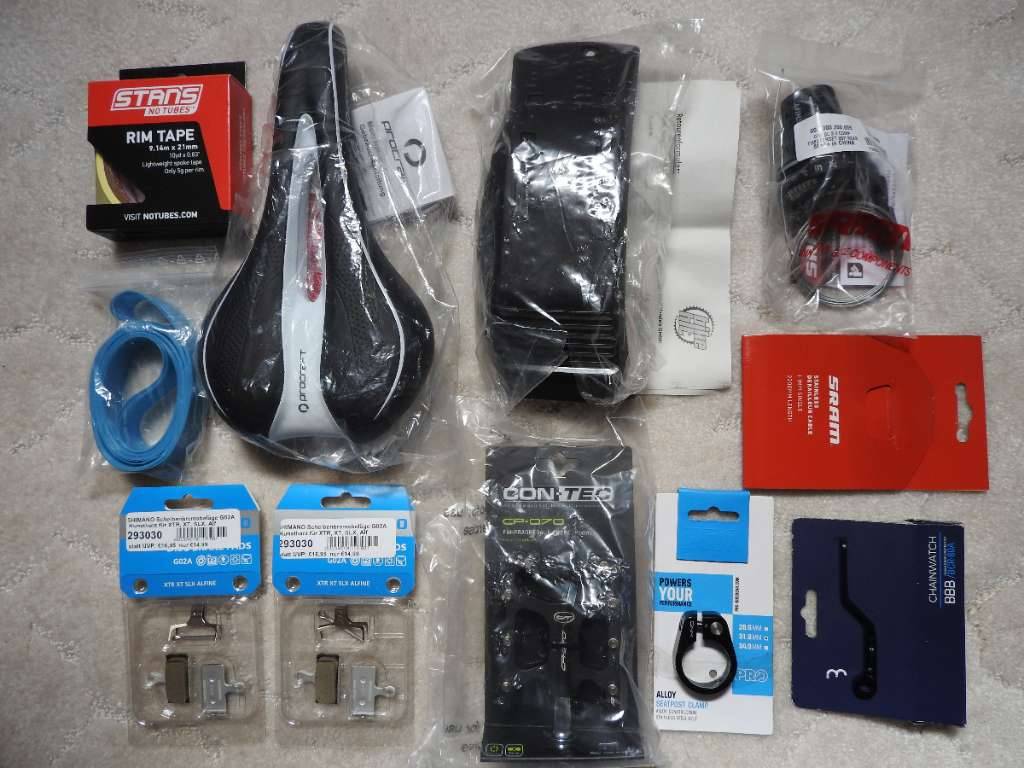 Mountainbike, Rennrad, Fahhrad, Ersatzteile, SRAM, Shimano, Stans ...