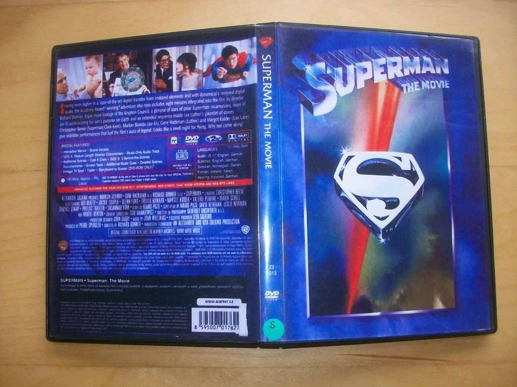 DVD " SUPERMAN THE MOVIE " SUPERMAN DER FILM, € 7,- (9020 Klagenfurt ...