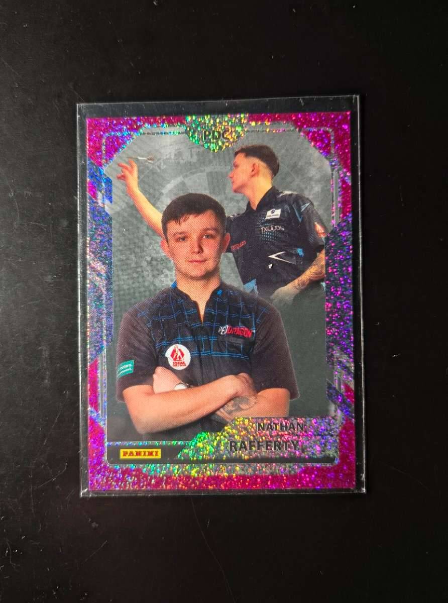Panini PDC World Championship 2026 Darts verschiedene Pink Sparkle ...
