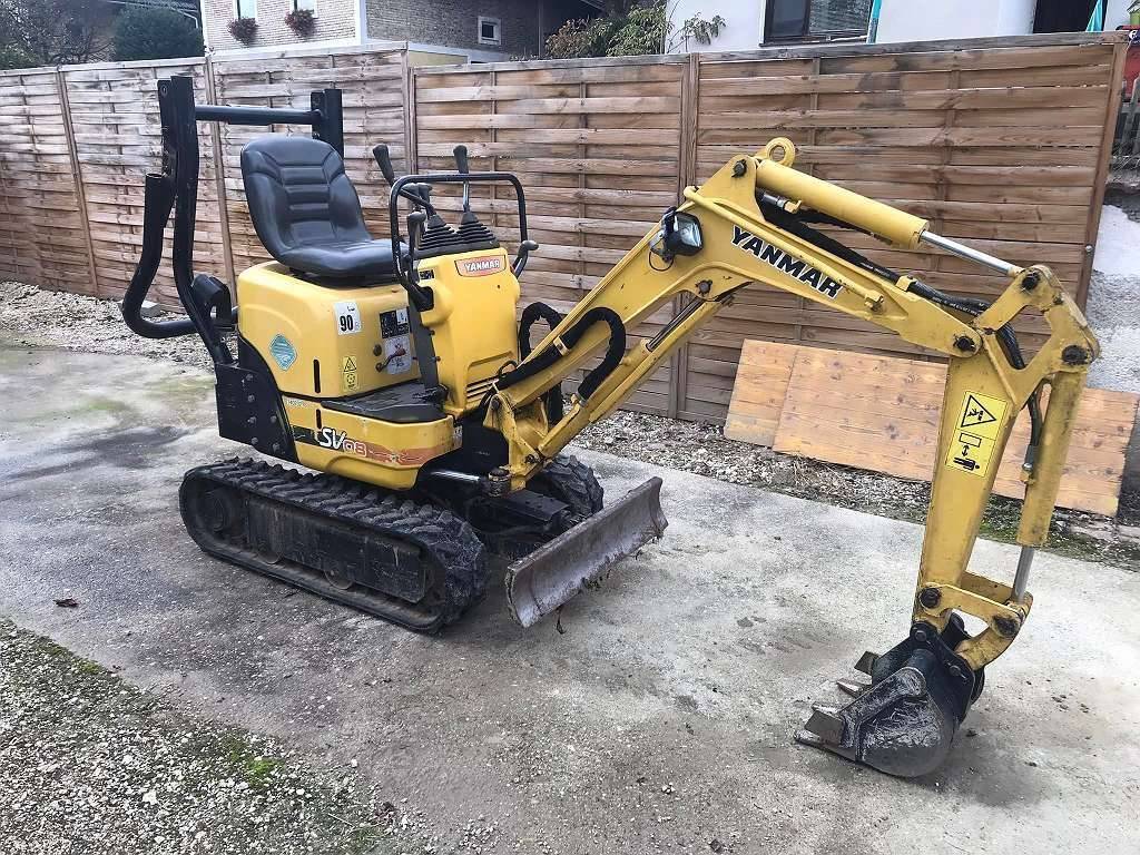 Yanmar SV08 Baumaschine, 2014, 1.270 km, € 12.990,- - willhaben