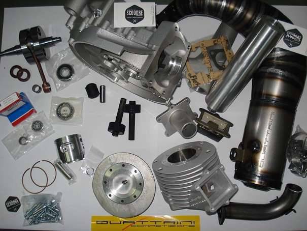 Vespa Quattrini Komplett Motor Im Paket billiger ! € 1699. -, € 1.699 ...