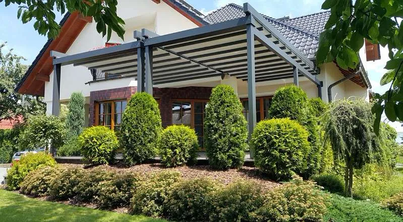 Terrassenuberdachung 6x3m Mit Sonnenschutz