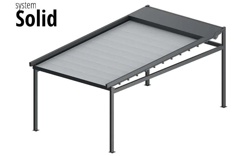 Terrassenuberdachung 6x3m Mit Sonnenschutz