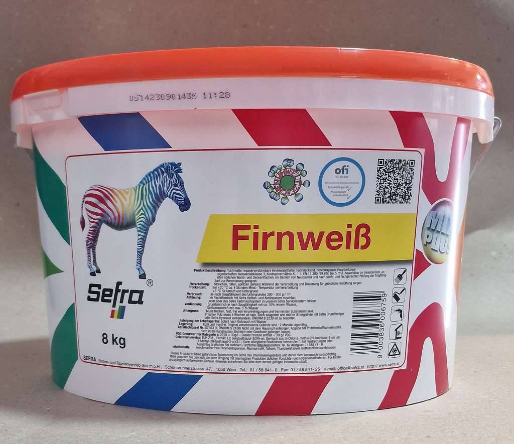 Sefra Firnweiß 8kg ab 24,90, € 24,90 (1160 Wien) - willhaben