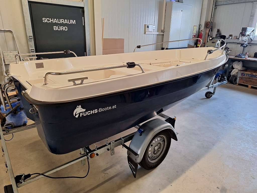 420 GFK DELUXE Fuchs BOOT Angelboot Fischerboot Familienboot Badeboot ...