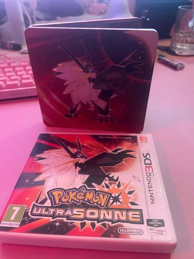 Pokemon Ultra Sonne mit OVP und Steelbook Nintendo 3DS Original VB!, € ...