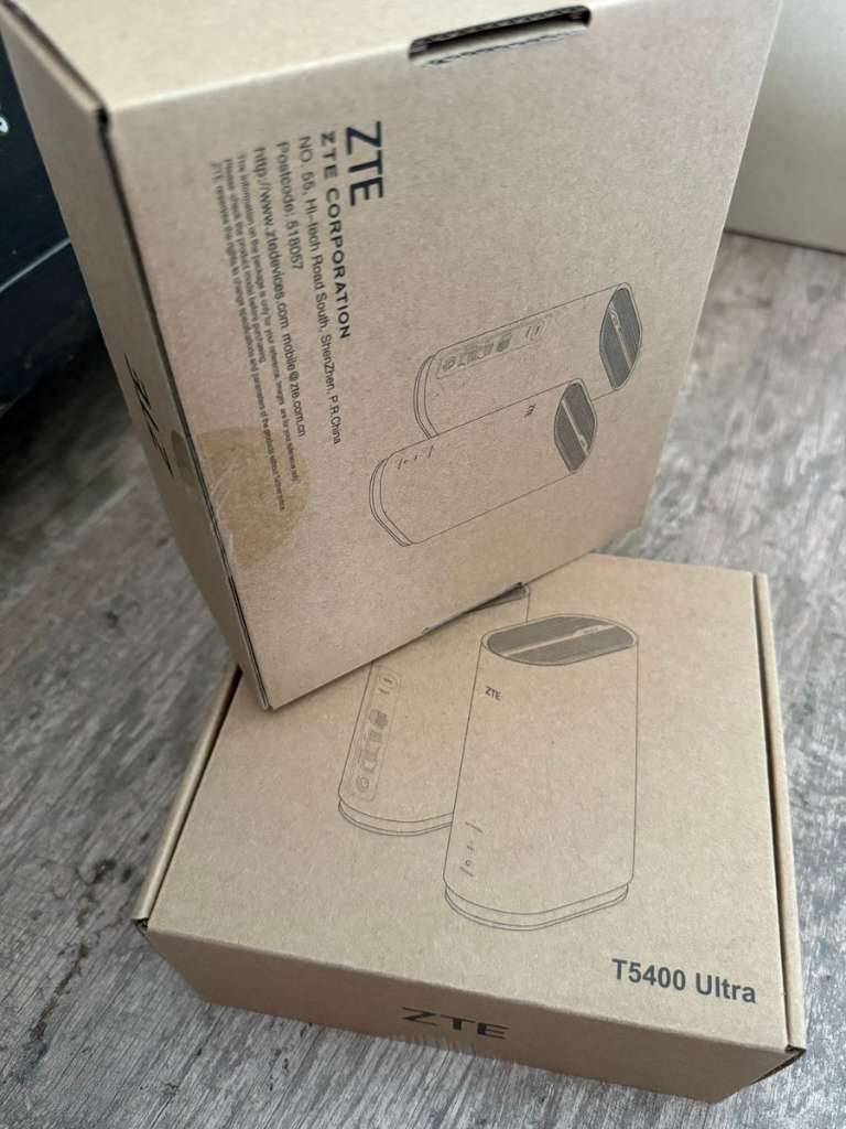 ZTE T5400 Ultra WiFi 6+ MESH Router 2er Set - NEU - OVP, € 95,- (8081 ...
