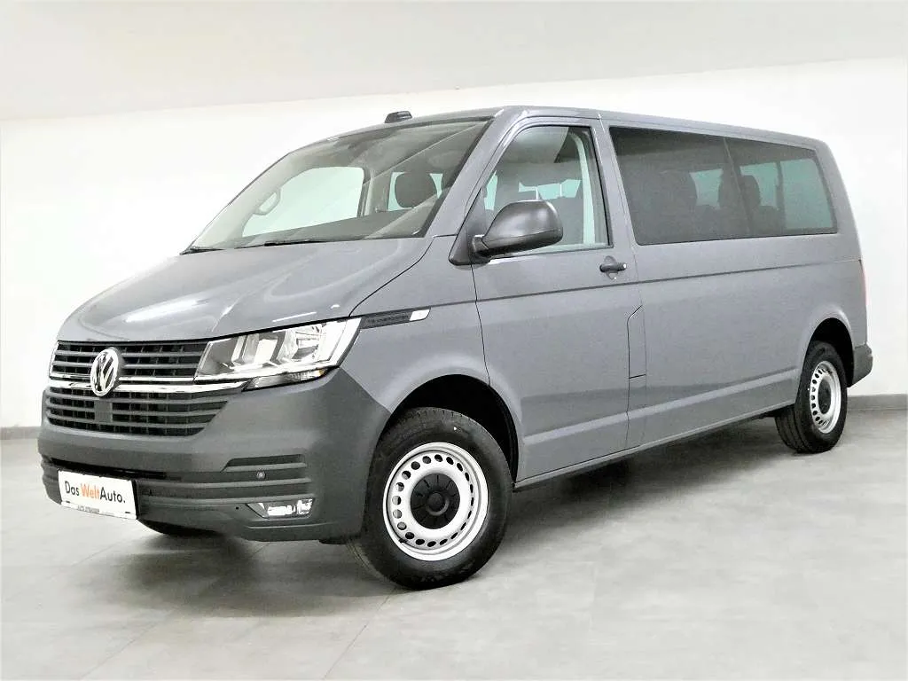 VW T6 Kombi LR 2,0 TDI 9-Sitzer Ahk App DAB Pdc Freispr USB Notruf ...