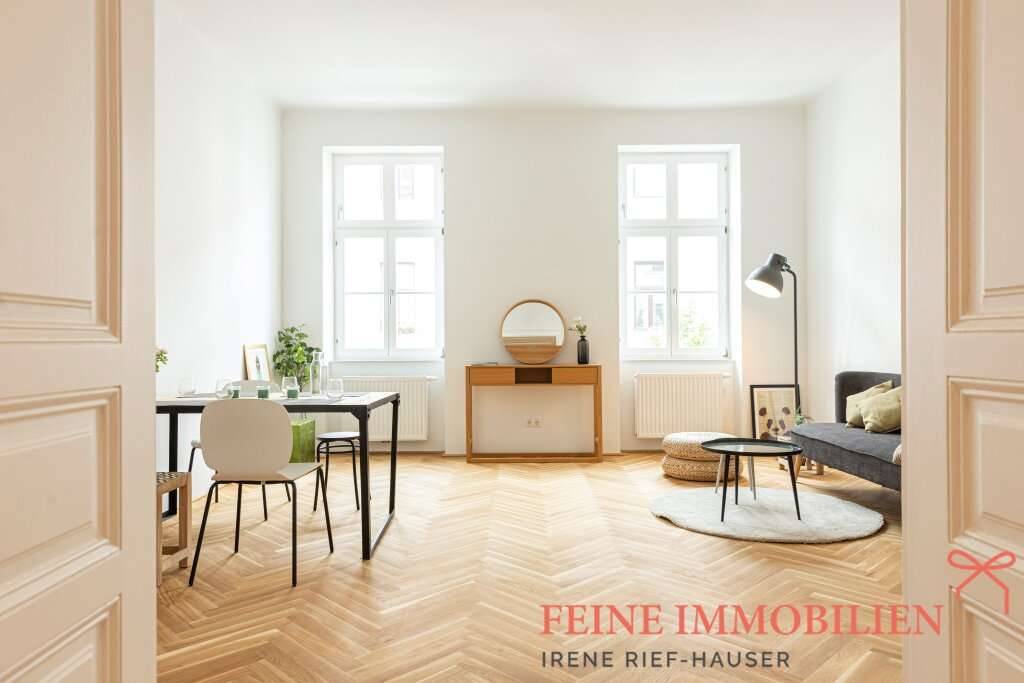 Wunderschön sanierte Altbauwohnung in absoluter Ruhelage, 85,1 m², € ...