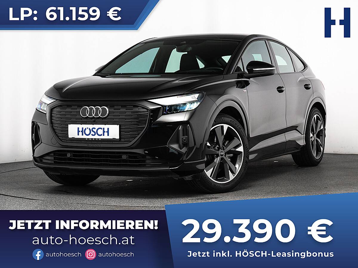 Audi Q4 SB 35 2x S-LINE HEAD-UP BLACK 20er ++ SUV / Geländewagen, 2022 ...