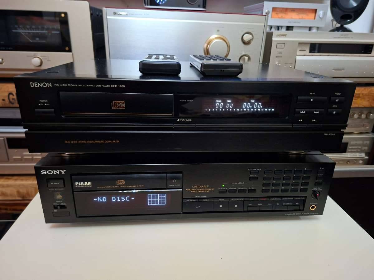 2 Top CD-Player aus meiner Sammlung! SONY CDP-991 und DENON DCD-1460 ab ...