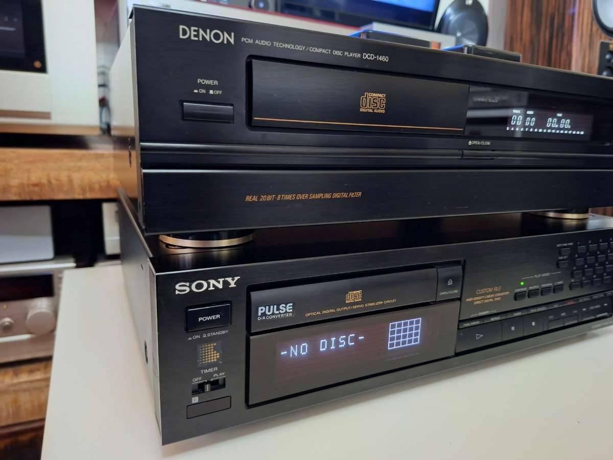 2 Top CD-Player aus meiner Sammlung! SONY CDP-991 und DENON DCD-1460 ab ...