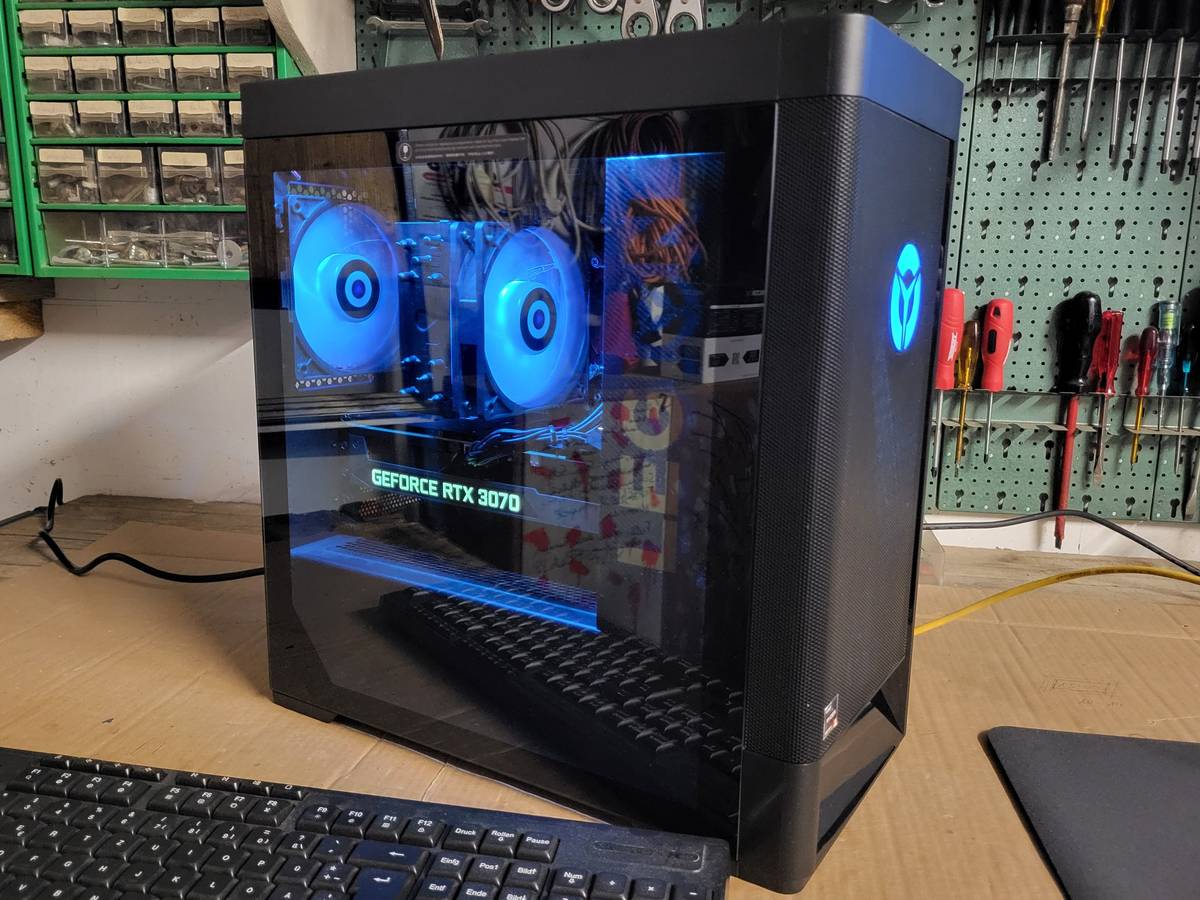 Lenovo Legion T5 PC - Komplettsystem | 32GB DDR4 RAM + RTX 3070 + Ryzen ...