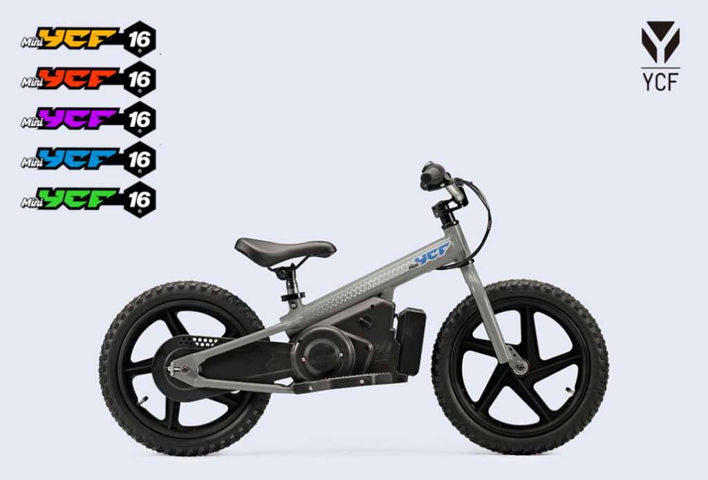YCF MINI YCF 16-Zoll ELECTRIC MOTOR BALANCE BIKE Elektrisches Laufrad ...
