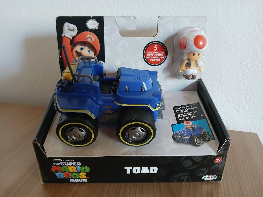Super Mario Movie Figur Toad mit Kart. Neu und unbespielt., € 20 ...