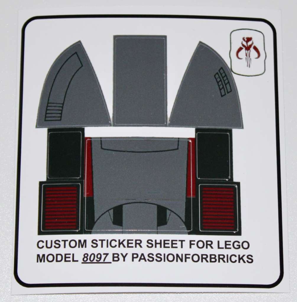 Sticker Aufkleber für Disnay 71044, Pirates of The Caribbean 4195 ...