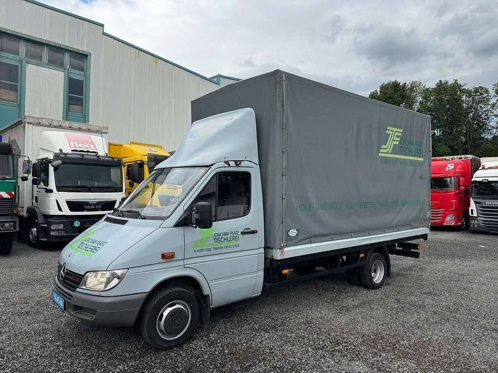 Mercedes-Benz Sprinter 413 Pritsche+Plane Maxi 71 Tkm original Pritsche ...