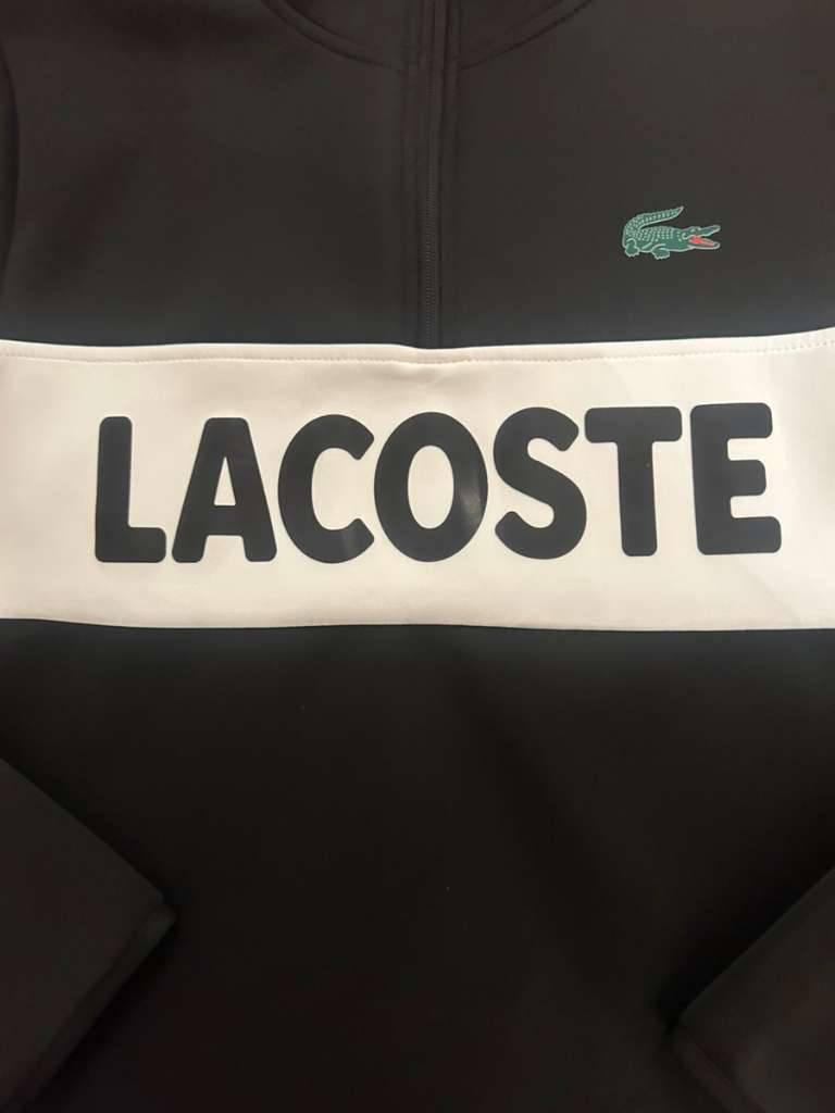 Lacoste Half-Zip Weste Pullover Sweater, € 45,- (1170 Wien) - willhaben