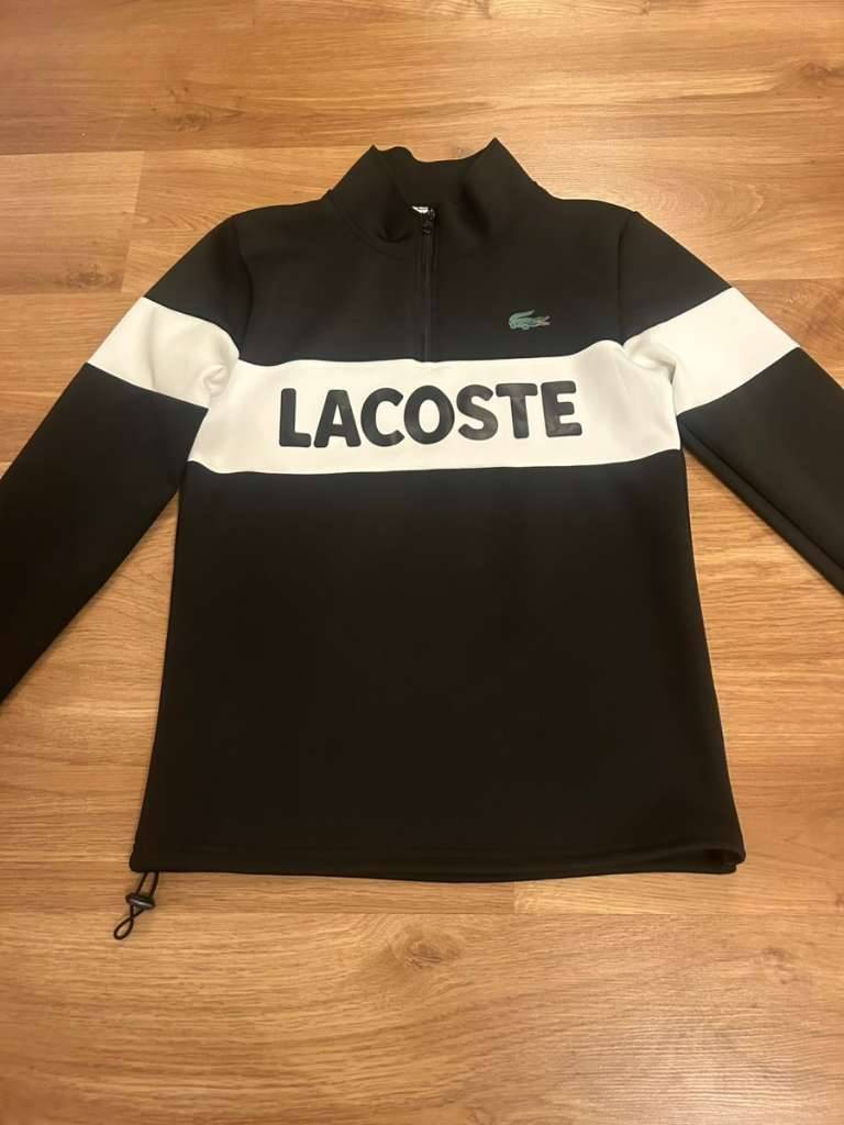 Lacoste Half-Zip Weste Pullover Sweater, € 45,- (1170 Wien) - willhaben