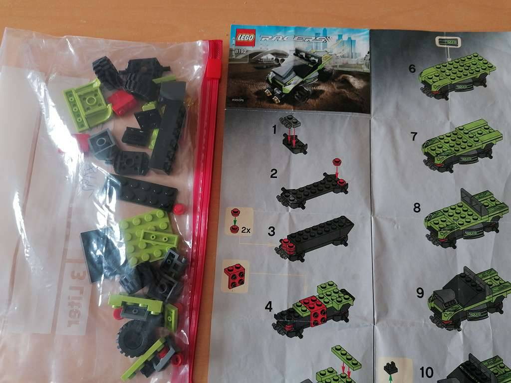 Lego 8192, LEGO Racers 8192 - Lime Racer, Modelljahr 2011, € 8,- (4311 ...