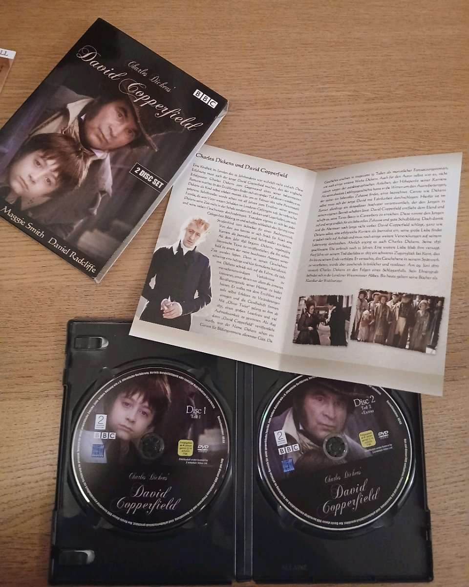 DVD-Box, DAVID COPPERFIELD, 2 Disc Set, schöne Charles Dickens ...