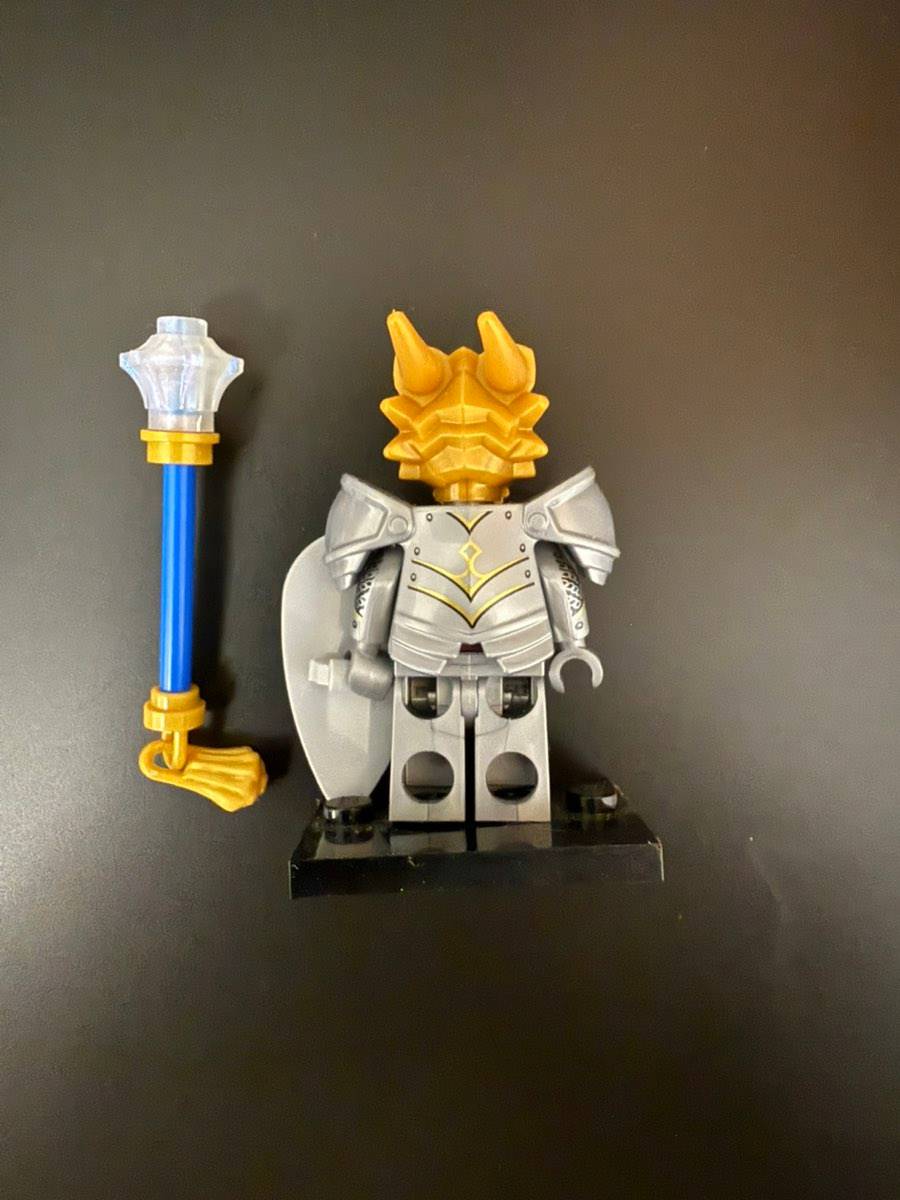 LEGO Minifigur Dragonborn Paladin aus der Serie Dungeons & Dragons ...