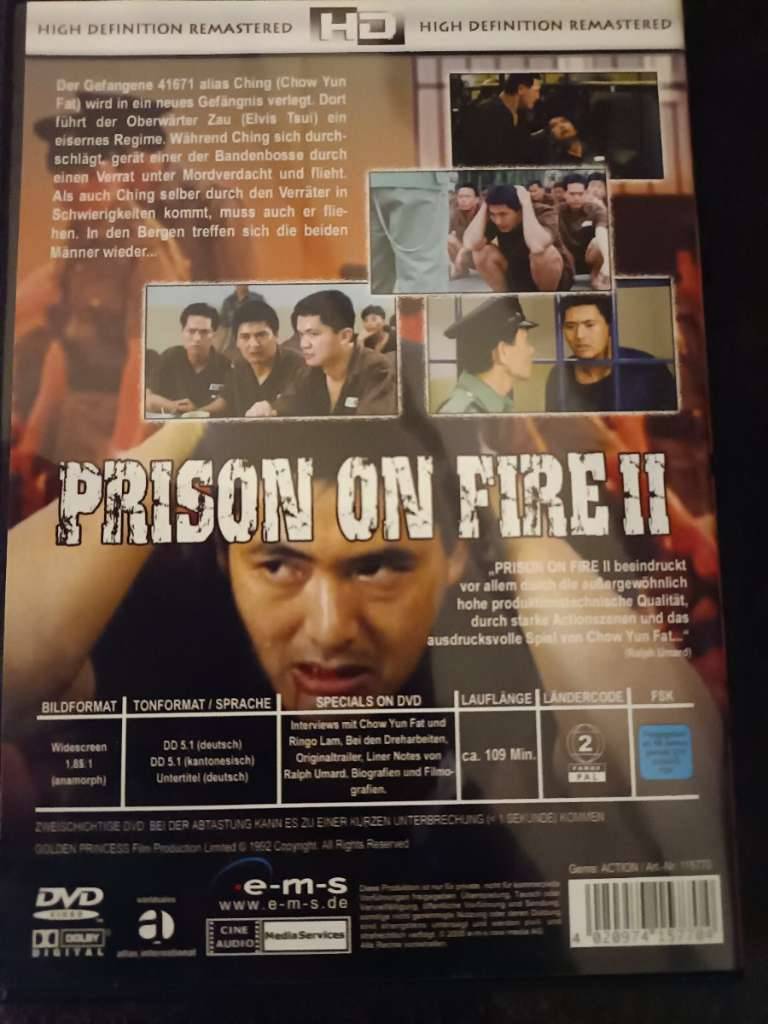 Prison on Fire Chow Yun-Fat Ein Film von Ringo Lam, € 8,90 (9500 ...